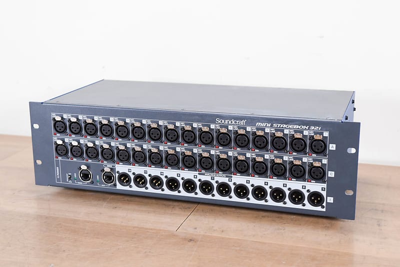 Soundcraft Mini Stagebox 32i 32-Channel Digital Stage Box | Reverb UK