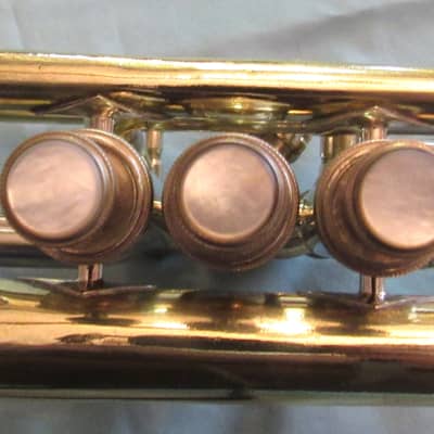 Holton Model 28 1950 Pro Cornet - Delacquered polished brass | Reverb