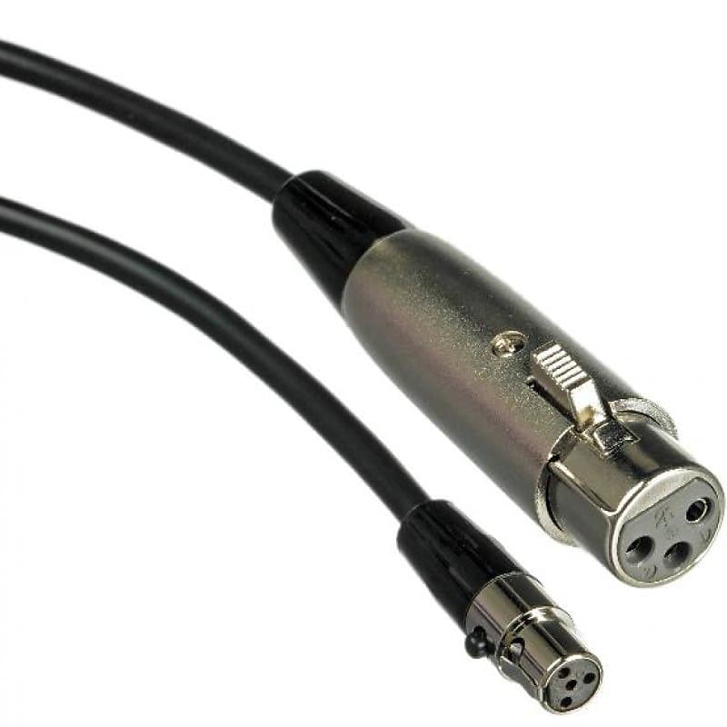 Shure WA310 4-Pin TA4F Mini Connector to Female XLR | Reverb