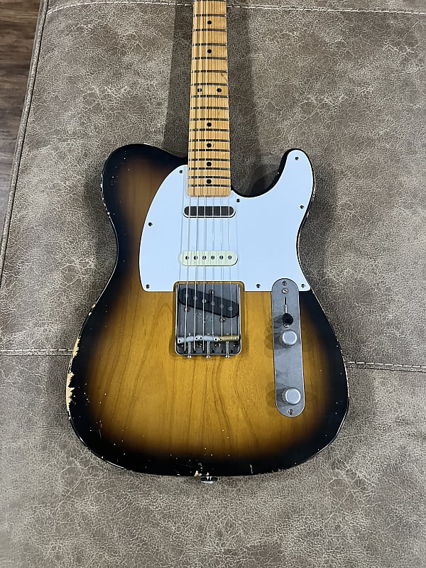 MJT VTT/J Mascis Road Worn Tele 2025 - Tobacco Burst, Nitro | Reverb
