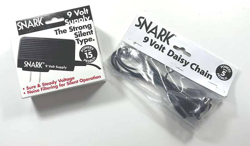Snark Power Supply & Daisy Chain 9-Volt SA-1 Zero Hum Plus | Reverb
