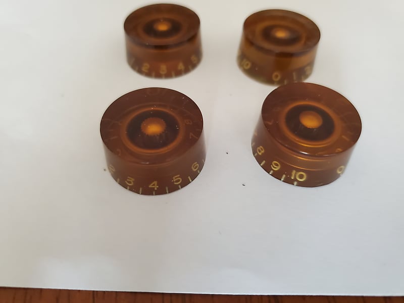 Set of 4 Speed Knobs - Gold | Reverb