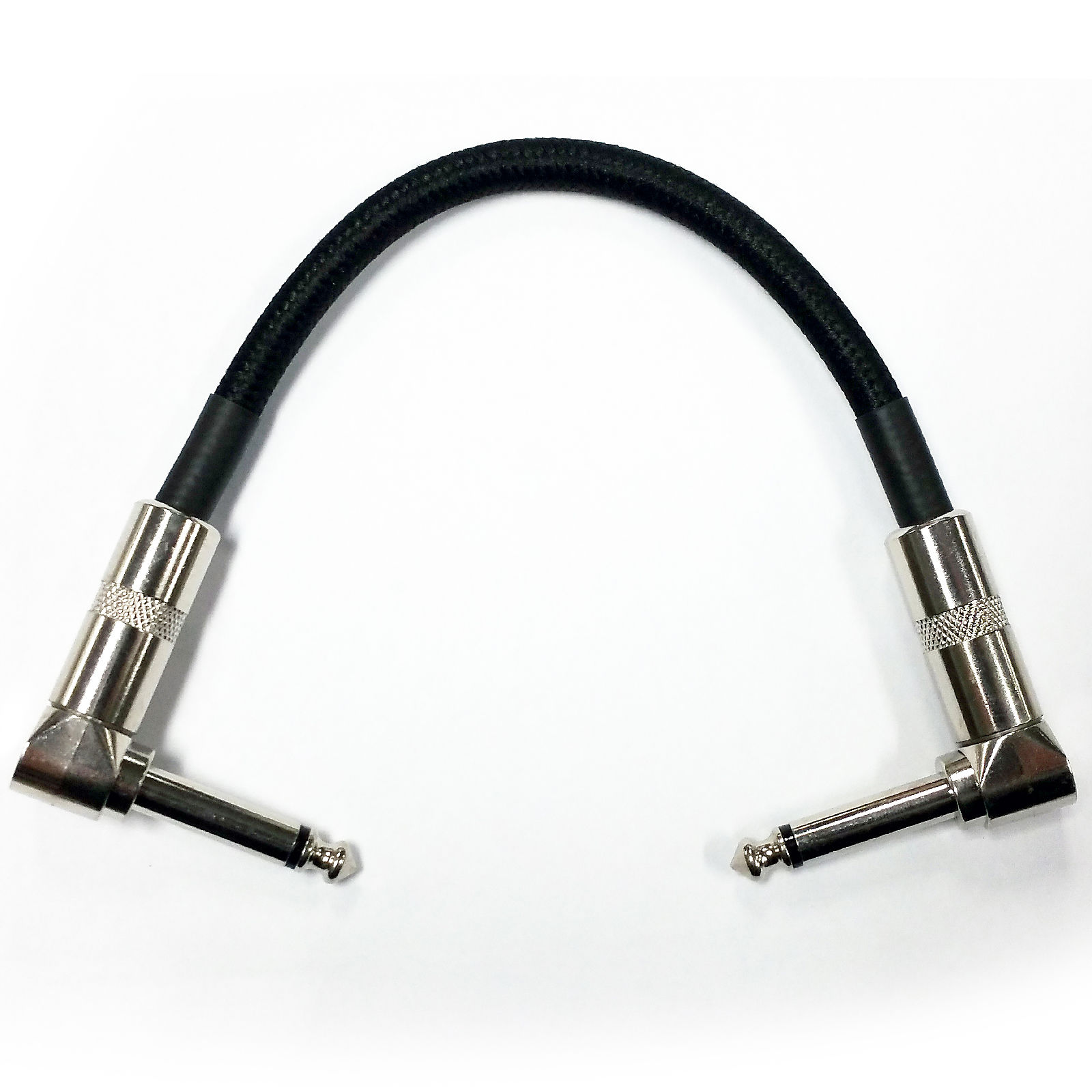 Strukture SP6 1/4" TS Woven Pedalboard Patch Cable - 6" | Reverb