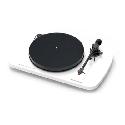Musical Fidelity Roundtable S Turntable, White | Reverb