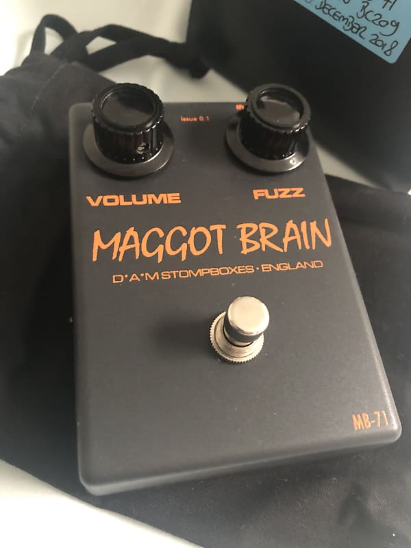 D*A*M Maggot Brain DAM fuzz face silicon BC209 Halloween | Reverb