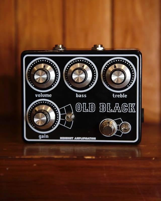 Midnight Amplification Old Black Fuzz Drive Pedal Pre-Owned | Reverb
