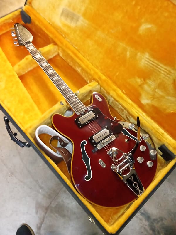 Vox Ultrasonic V268 Late 60's - Cherry | Reverb
