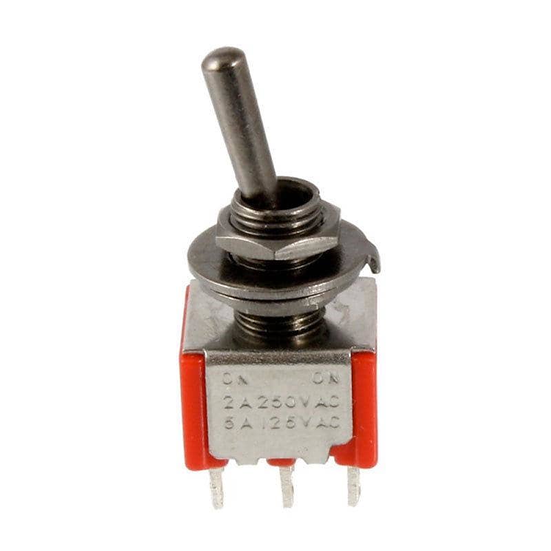 NEW Black ON-ON-ON DPDT Round Bat Mini Toggle Switch for | Reverb UK
