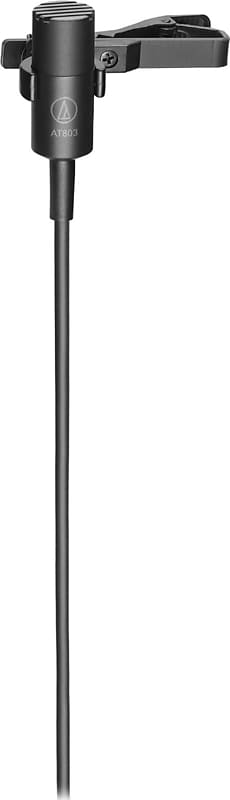 Audio-Technica AT803 Mini Omni-Directional Condenser Lavelier | Reverb Audio-Technica AT803 Mini Omni-Directional Condenser Lavelier | Reverb
