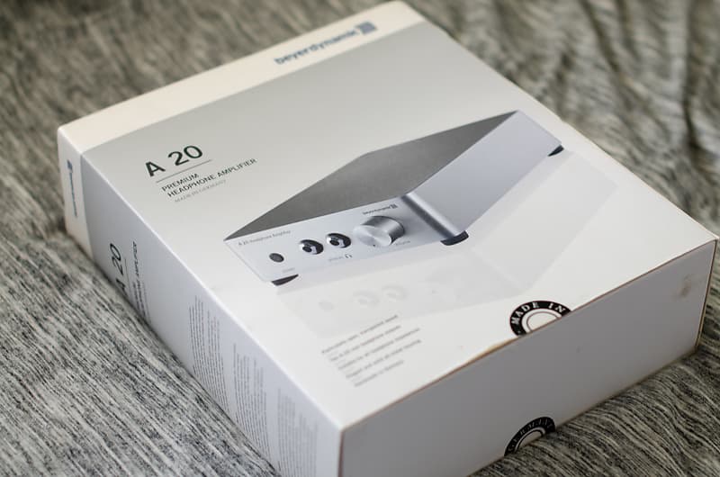 Beyerdynamic A20 Headphone Amplifier - Silver | Reverb