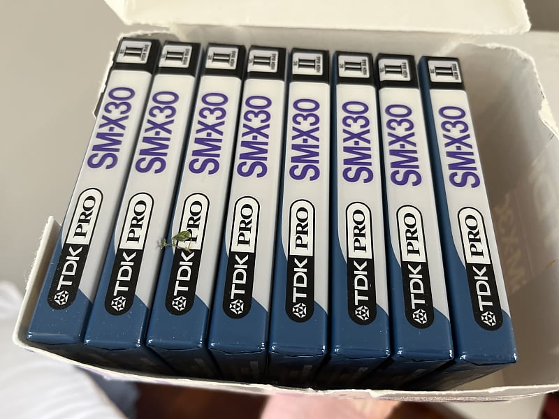 TDK PRO SM-X30 Master tape / Cassettes Tascam (8 sealed | Reverb