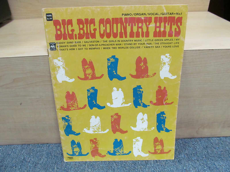 Big, Big Country Hits P/O/V/G No. 1 Songbook | Reverb