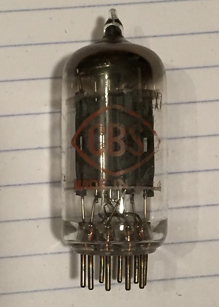CBS 12AX7 Long Plate | Reverb