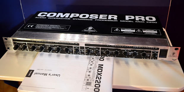 Behringer MDX2200 Composer Pro | Reverb