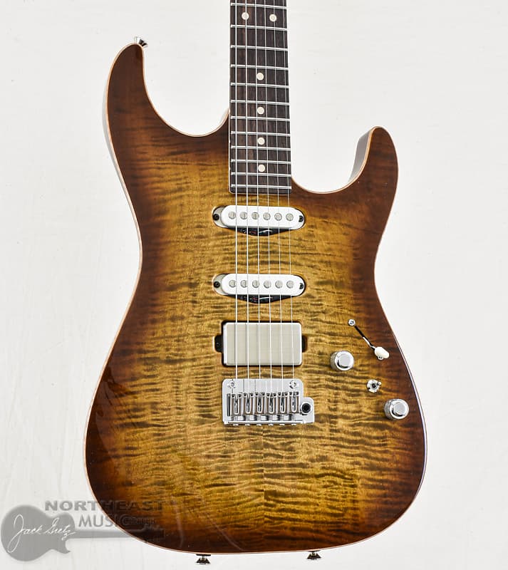 Tom Anderson Drop Top - Light Tiger Eye Burst | Reverb Australia