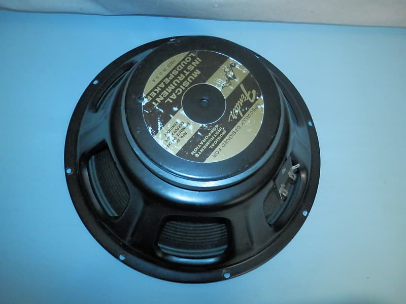 Fender Eminence 12" 8 ohm guitar amplifier raw speaker used | Reverb