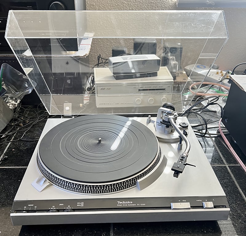 Technics SL-3200 Direct Drive Semi-Automatic Turntable w/ AT | Reverb
