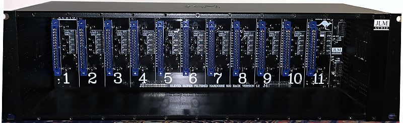 JLM Audio Eleven 500 series 11 slot powered rack (2018) black | Reverb