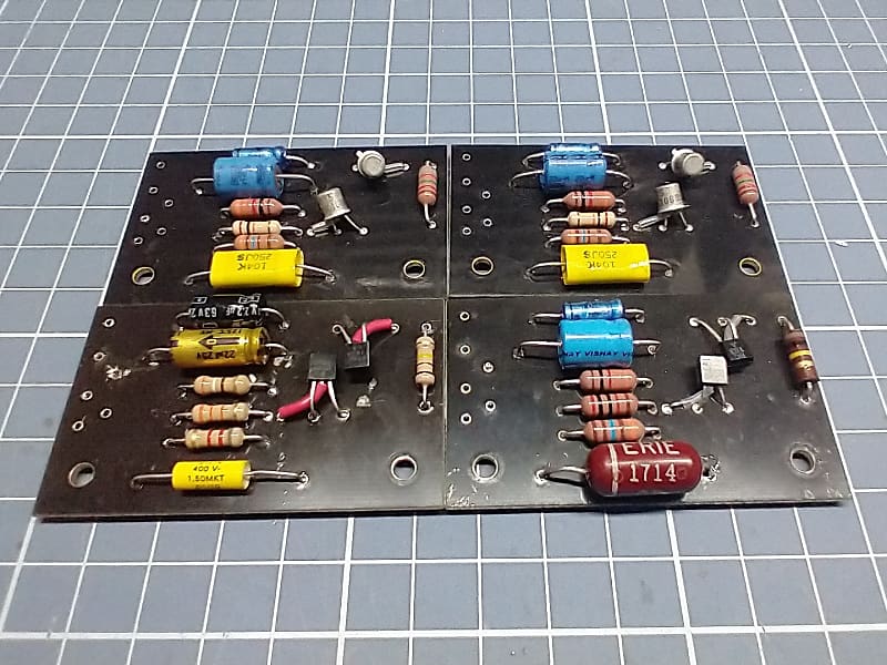 Dunlop JH-F1 Fuzz Face 2000s PCBs (4pcs) with silicon BC108 & | Reverb