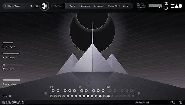 MNTRA Instruments Tenebrae Synthetic Textures from Snakes of | Reverb