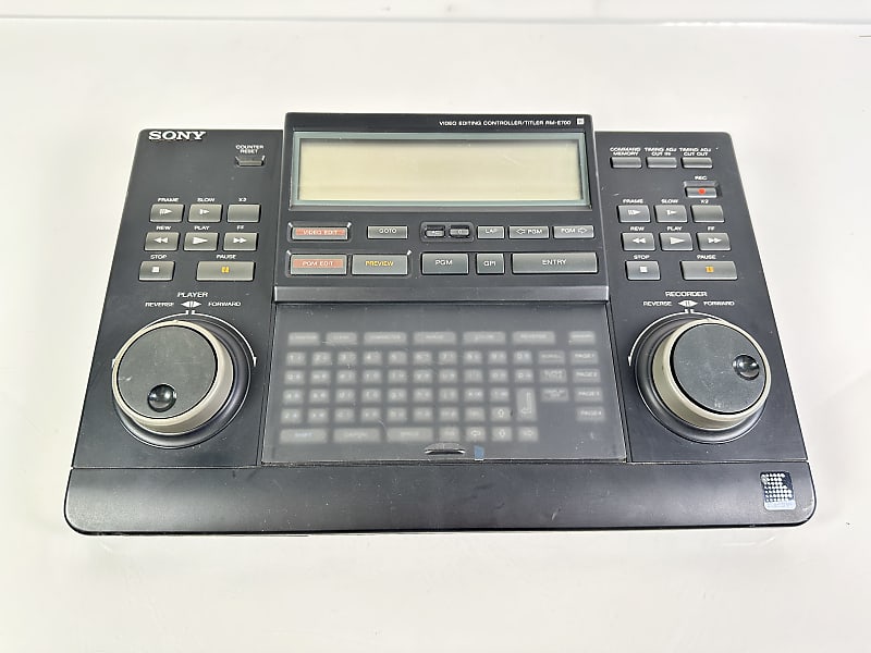 Sony RM-E700 | Video Editing Controller / Titler | Reverb UK
