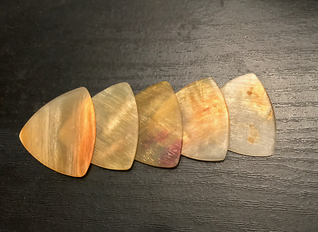 Genuine Ram's Horn Guitar Pick - Rare Handmade Plectrum | Reverb UK