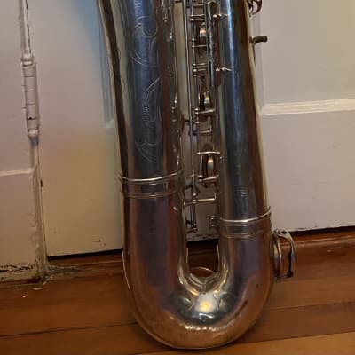 Selmer Super Balance Action silver Baritone Saxophone | Reverb