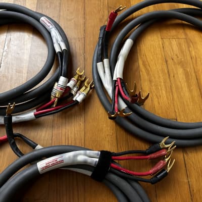 Monster, Cable M1.4s Bi-wire Speaker cables 3M Cables (Set Of | Reverb