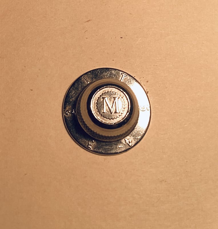 Mosrite Guitar Tone Knob Metal | Reverb