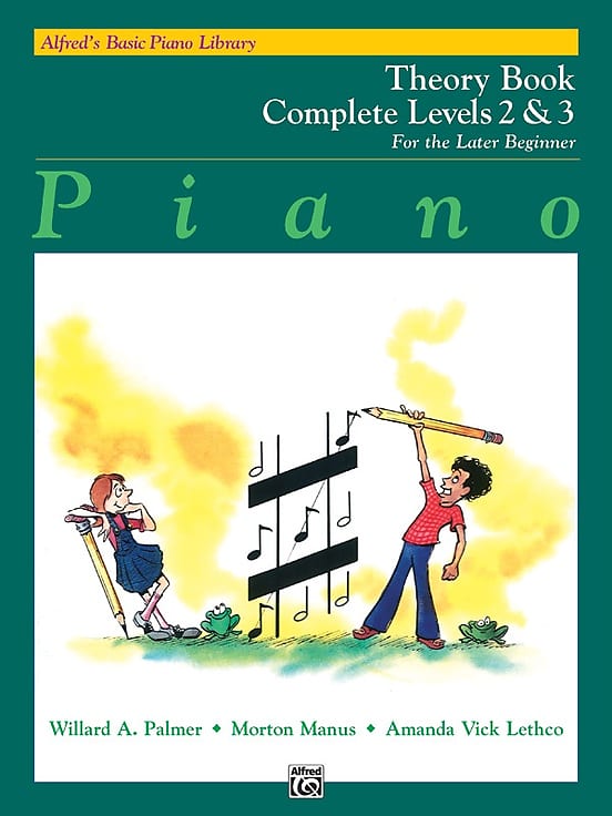 Alfred's Basic Piano Library - Theory Complete Book Lvl 2-3 | Reverb