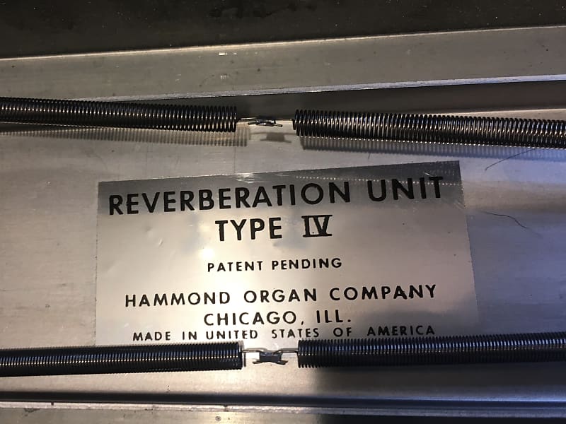 Vintage Hammond Type IV Reverb Tank | Reverb