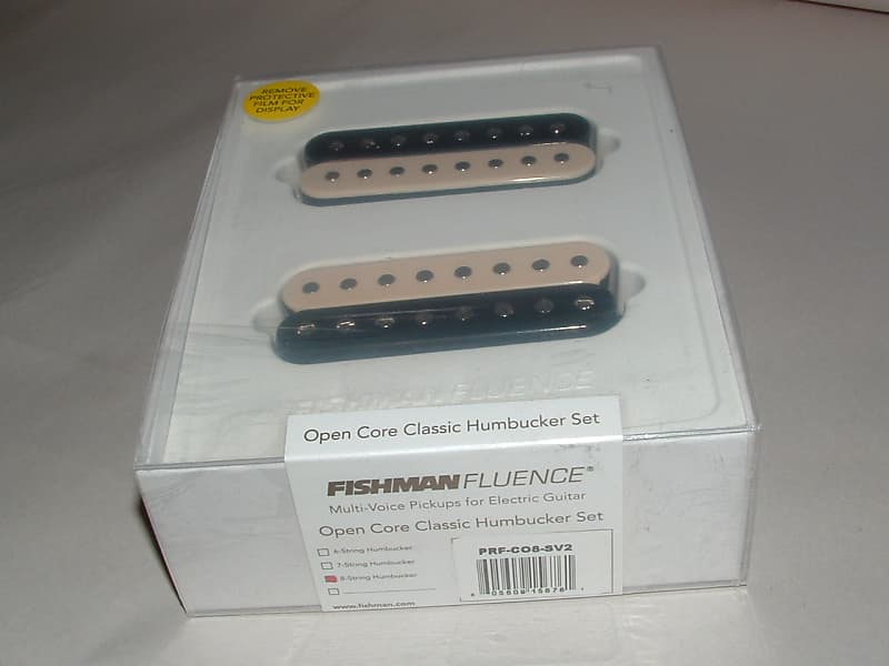 Fishman Fluence PRF-CO8-SV2 8 String Open Core Classic Pickup | Reverb