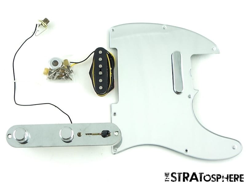 Fender J Mascis Tele LOADED PICKGUARD, Telecaster 58 Mirrored | Reverb