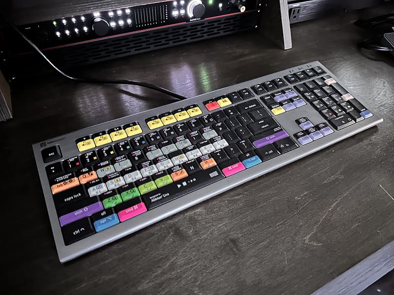 Logickeyboard ASTRA2 Backlit Keyboard for Ableton Live - Mac | Reverb