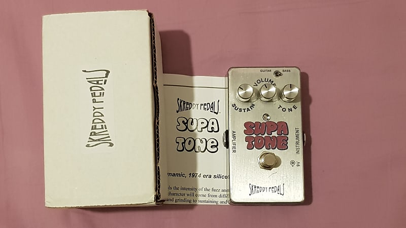 Skreddy Supa Tone V2 Fuzz Pedal | Reverb UK