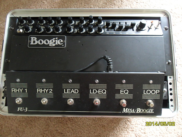 Mesa Boogie Mark IV rack mount head with SKB 6 space Rack | Reverb UK