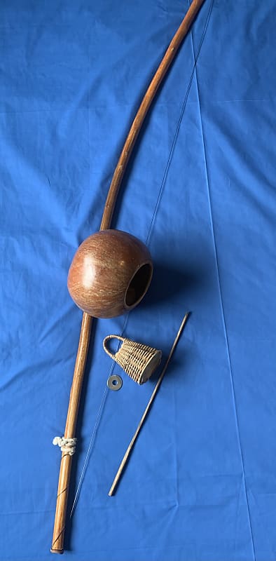 59" Brazilian Professional Berimbau Biriba Wood Stick Cabaca | Reverb