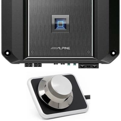 Alpine R2-A60F 4 CH 600W Class D Amplifier RUX-H01 Remote | Reverb