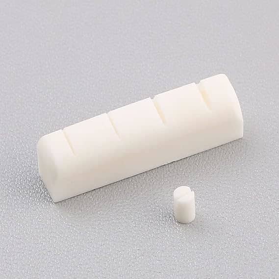 Bone Banjo Top Nut And 5th String Nut For 5 String Banjo Reverb