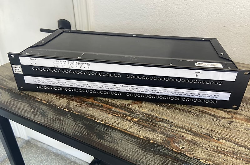 Audio Accessories 96 Point Patchbay EDAC 2020 - Black | Reverb