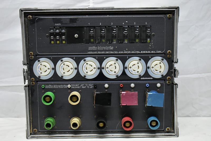 MOTION LAB 208V/6WAY LC-20 CAM IN POWER DISTRO MOTOR CONTROL | Reverb