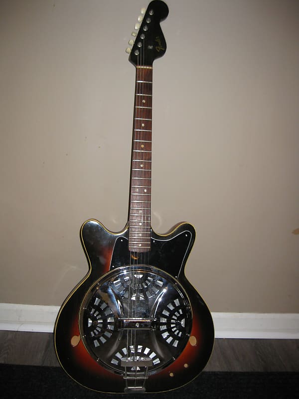 Fender Coronado I - 1974 with resonator conversion | Reverb