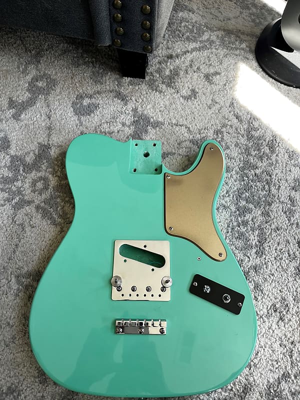 semi loaded tele body telecaster t-style electric guitar body | Reverb