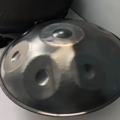 🛸Handmade UFO Handpan🛸 AM Key 9 notes 🎶 Holy wood moisture | Reverb