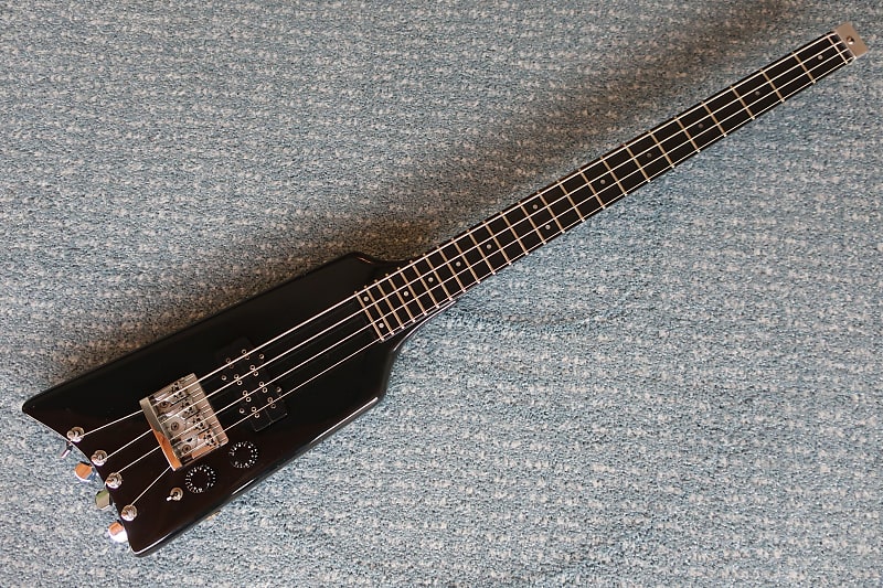 Vintage 1980s Kramer Duke Aluminum Neck Headless Bass Made In | Reverb