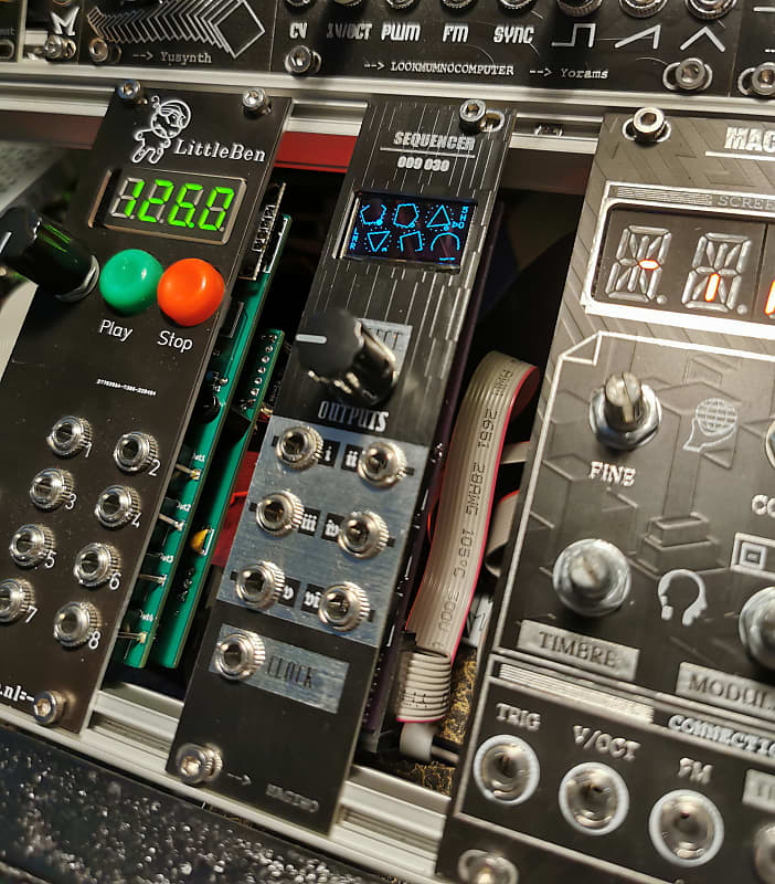 Euclidean Sequencer - Hagiwo | 6 Channel | 6HP Eurorack | Reverb UK