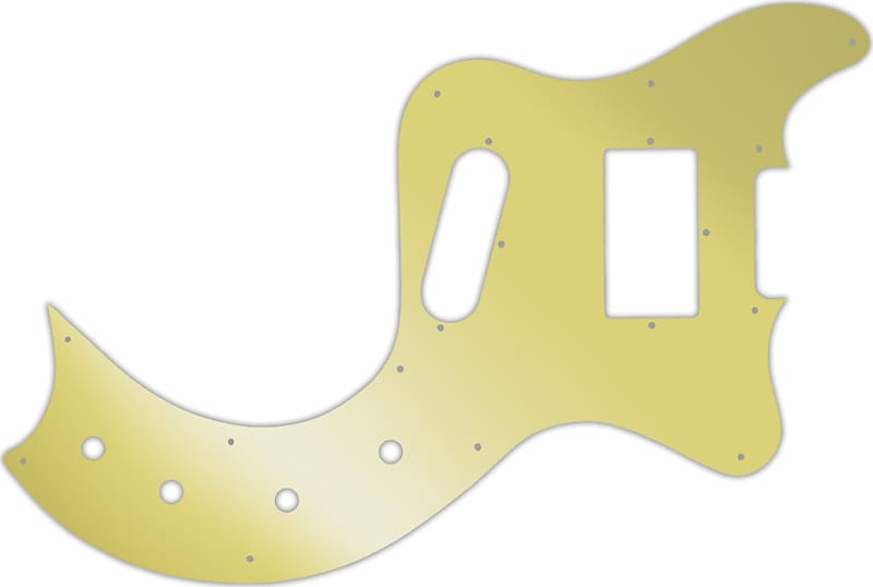 WD Custom Pickguard For Gibson 1978 Marauder #10GD Gold | Reverb