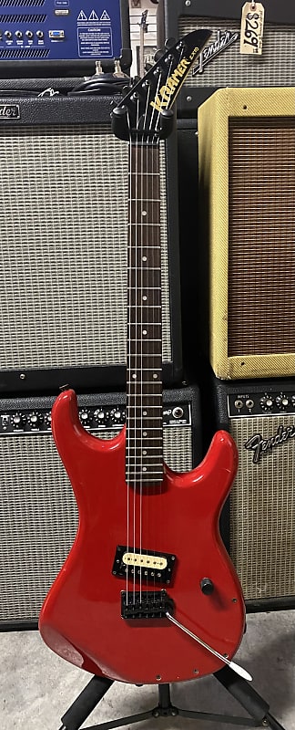 1980's Kramer Aero Star ZX10 - Red | Reverb