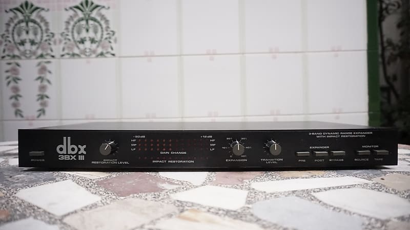 DBX 3BX III 3-Band Dynamic Range Expander with Impact | Reverb
