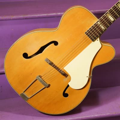 1950s Kay K1-B Jumbo Cutaway Archtop Guitar w/K&K Pickup | Reverb